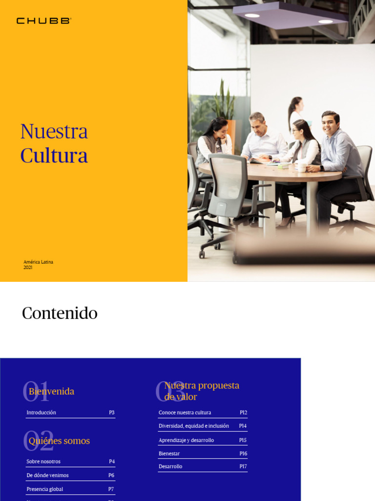 Manual de Cultura Chubb | PDF | Seguro | America latina