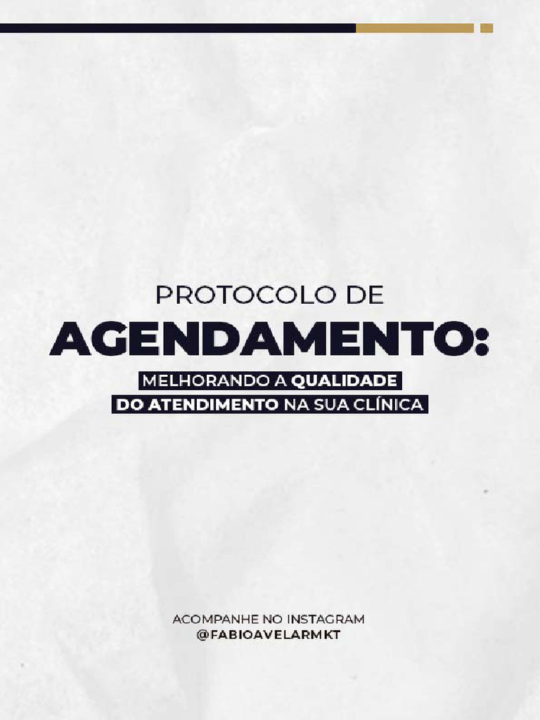 Protocolo de Agendamento | PDF