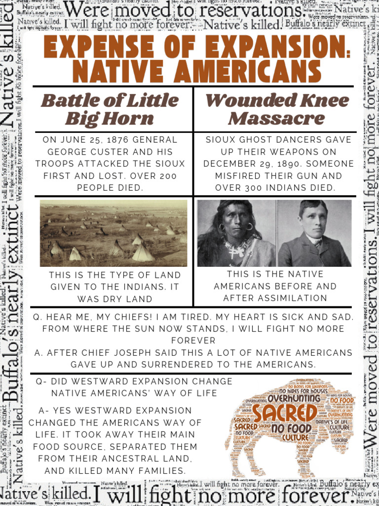 Battle of Little Big Horn Wounded Knee Massacre | PDF