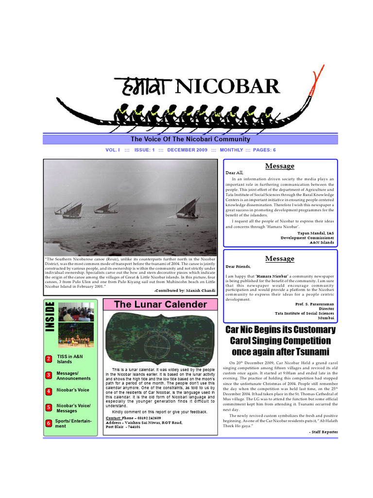 Andamaan Hamara Nicobar 1 | PDF | Farms | Poultry