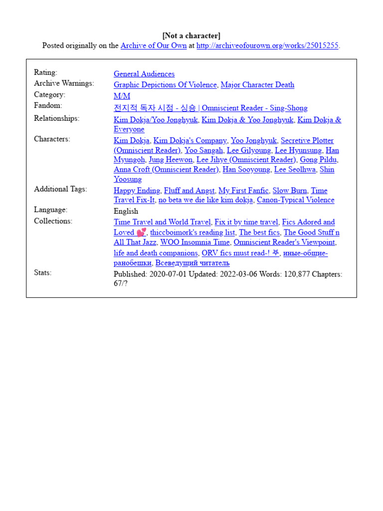 Not A Character | PDF