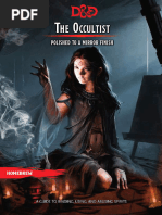 5e - Occultist - Witch, Oracle, Shaman, Hedge Mage (KibblesTasty) _ GM ...