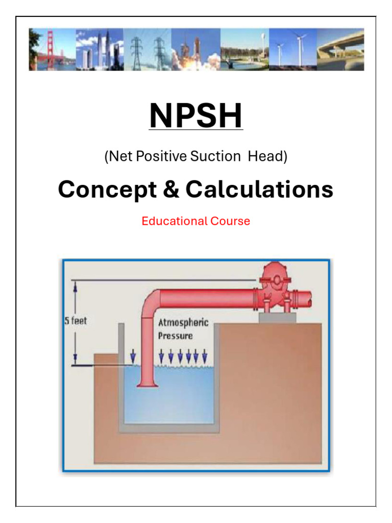 NPSH Calculation for Pump Design | PDF | Pressure | Pump