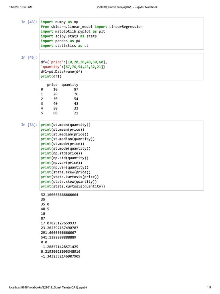 Sumit Taneja (CA1) | PDF