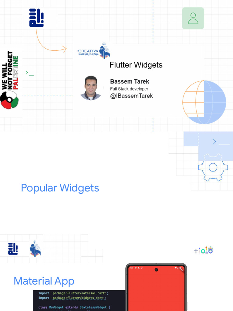 Flutter Widgets | PDF | Computers