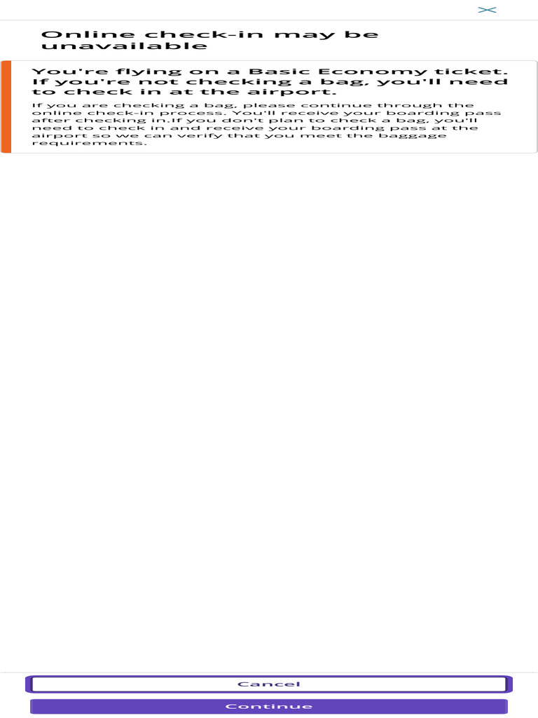 United Airlines - Flight Check In | PDF