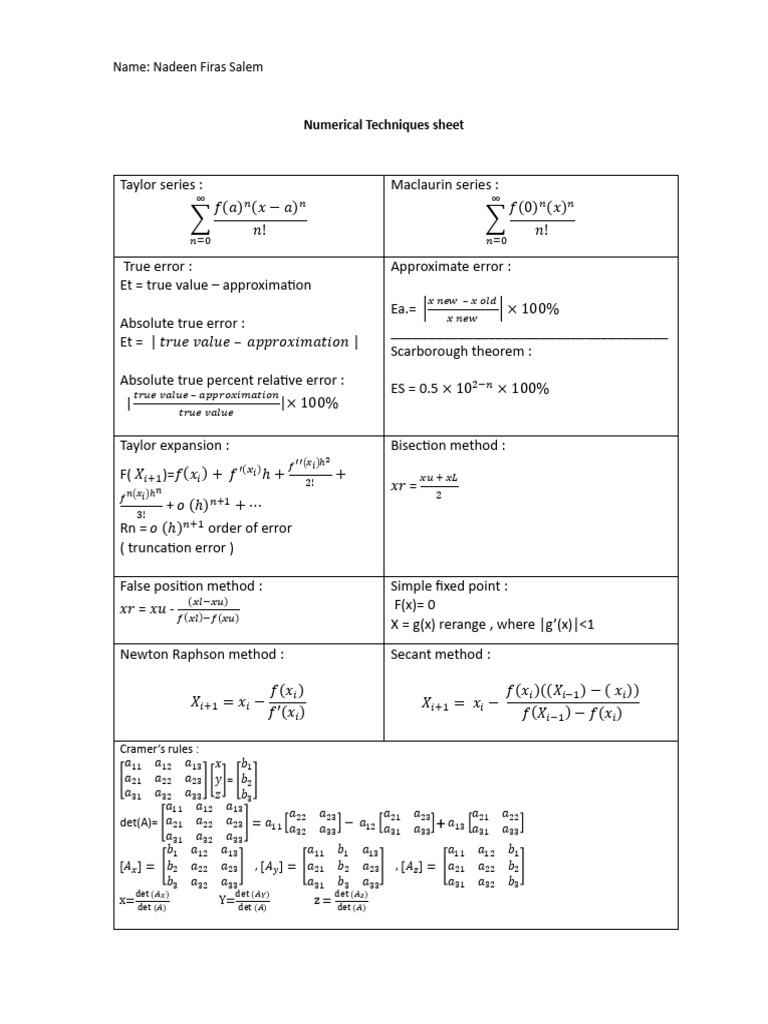 sheet 4 | PDF | Mathematics | Applied Mathematics