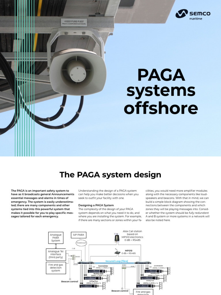 PAGA Systems Offshore Ebook 2draft | PDF | Sound | Acoustics