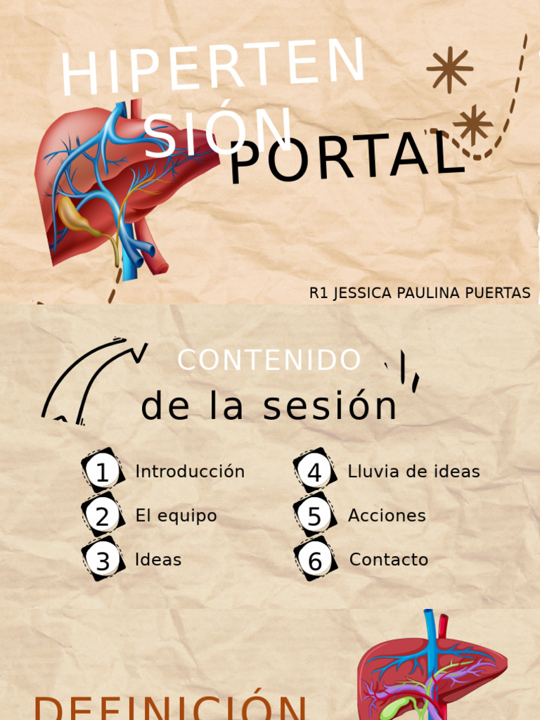 Hipertensión Portal | PDF | Hígado | Cirrosis Hipertensión Portal | PDF | Hígado | Cirrosis
