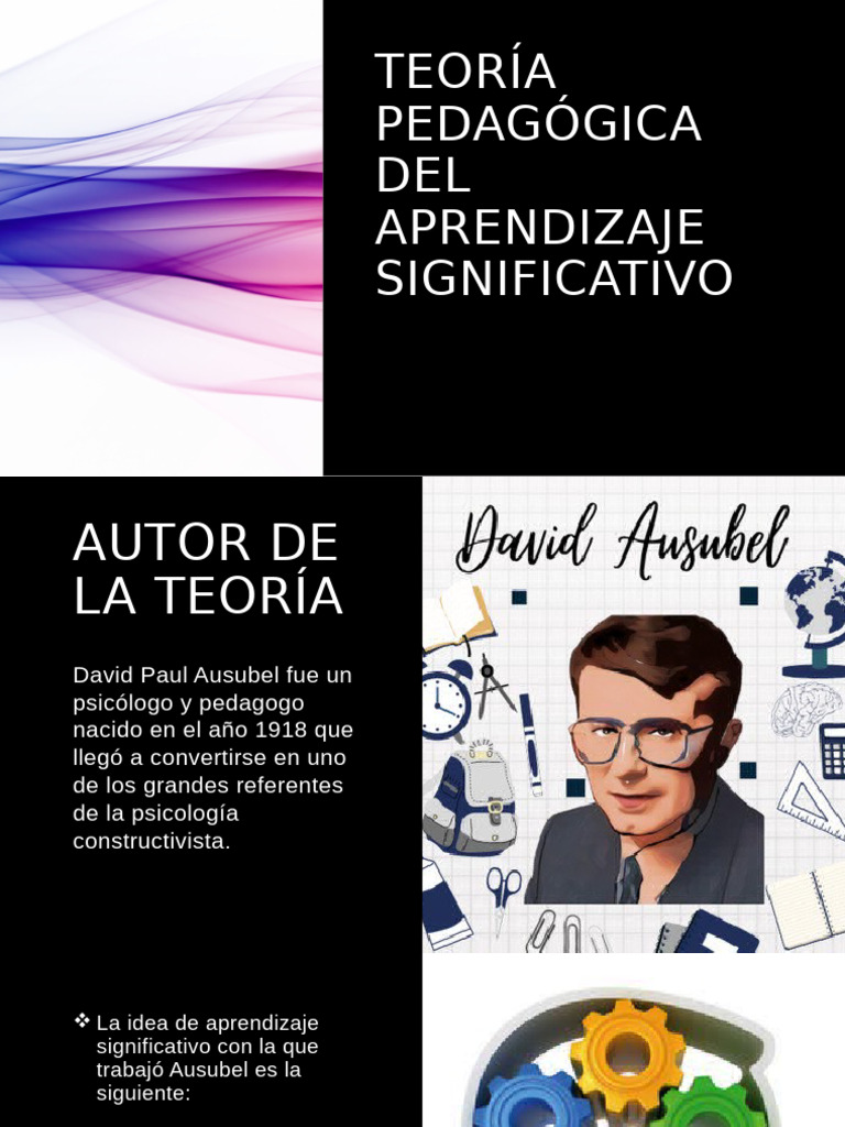 Teoría Pedagógica del Aprendizaje Significativo | PDF | Aprendizaje | Neurociencia