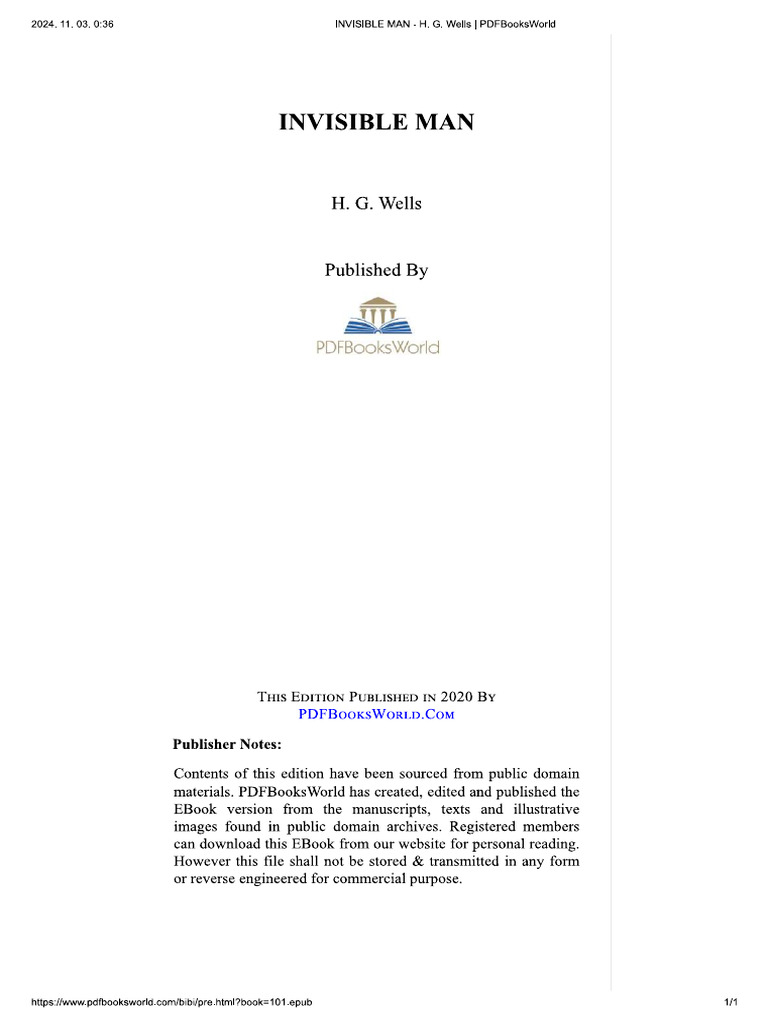 Invisible Man | PDF