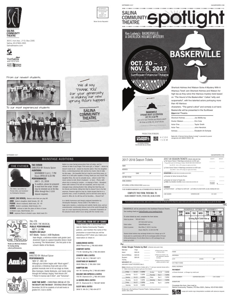 SCT Baskerville Spotlight 8 | PDF | Annie (Musical)