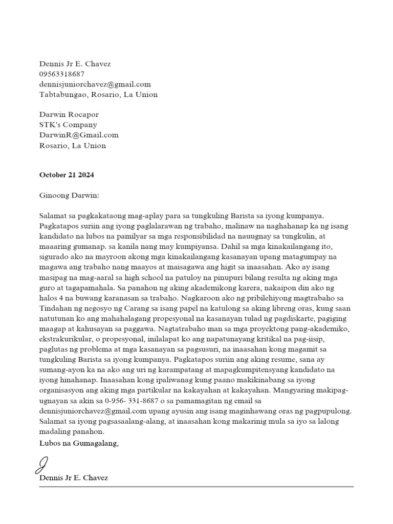 Letter of Application - 20241021 - 122812 - 0000 | PDF