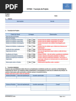 Modelo de GMUD: Estrutura e Aprovações | PDF