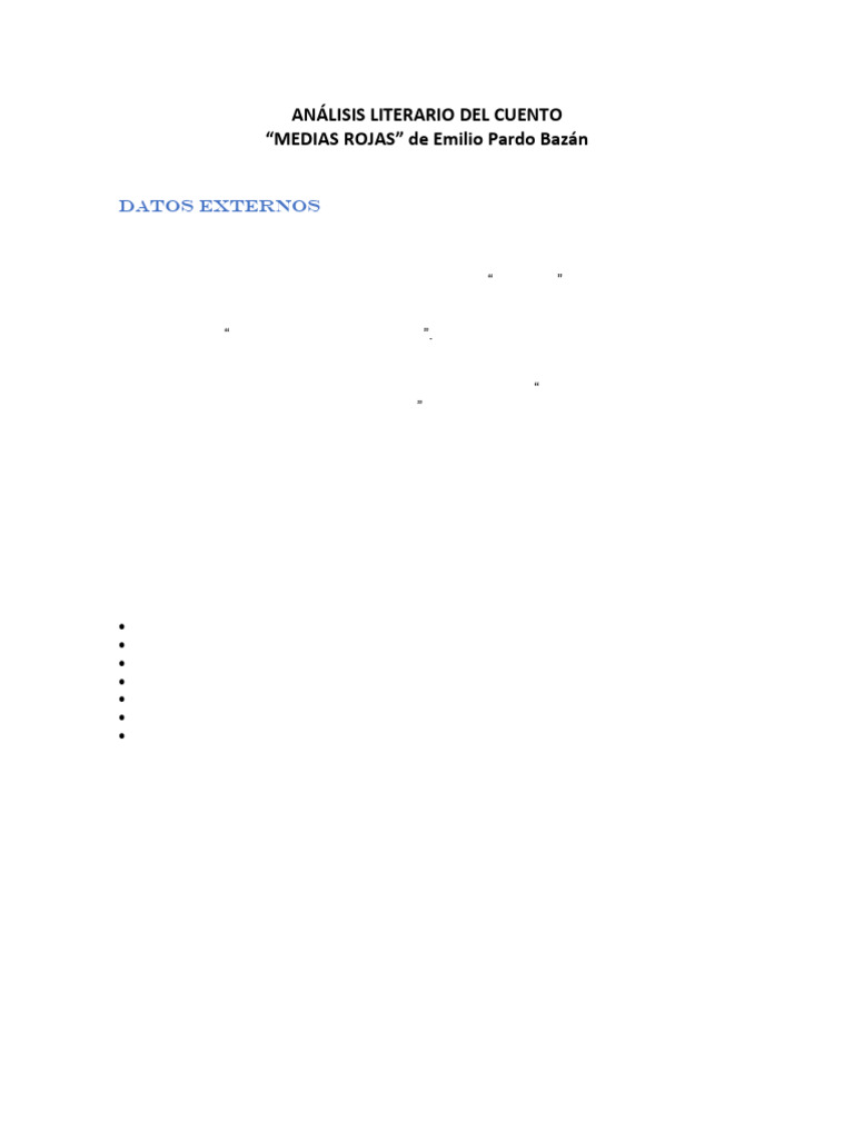 Análisis Literario Del Cuento-1 | PDF | Libros para adolescentes