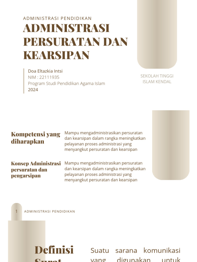 Administrasi Persuratan | PDF