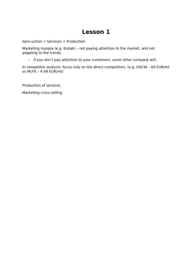 Msa - 1 | PDF | Business