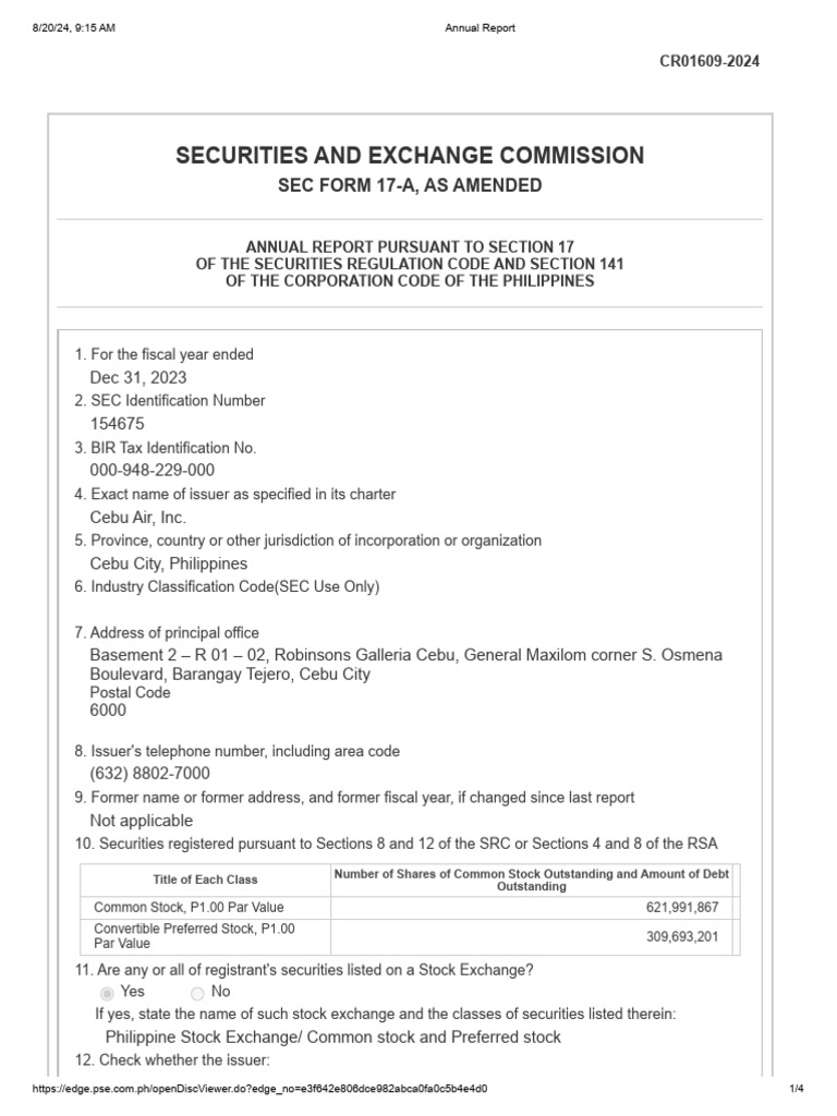 AUDIT FS | PDF | Equity (Finance) | Securities (Finance)