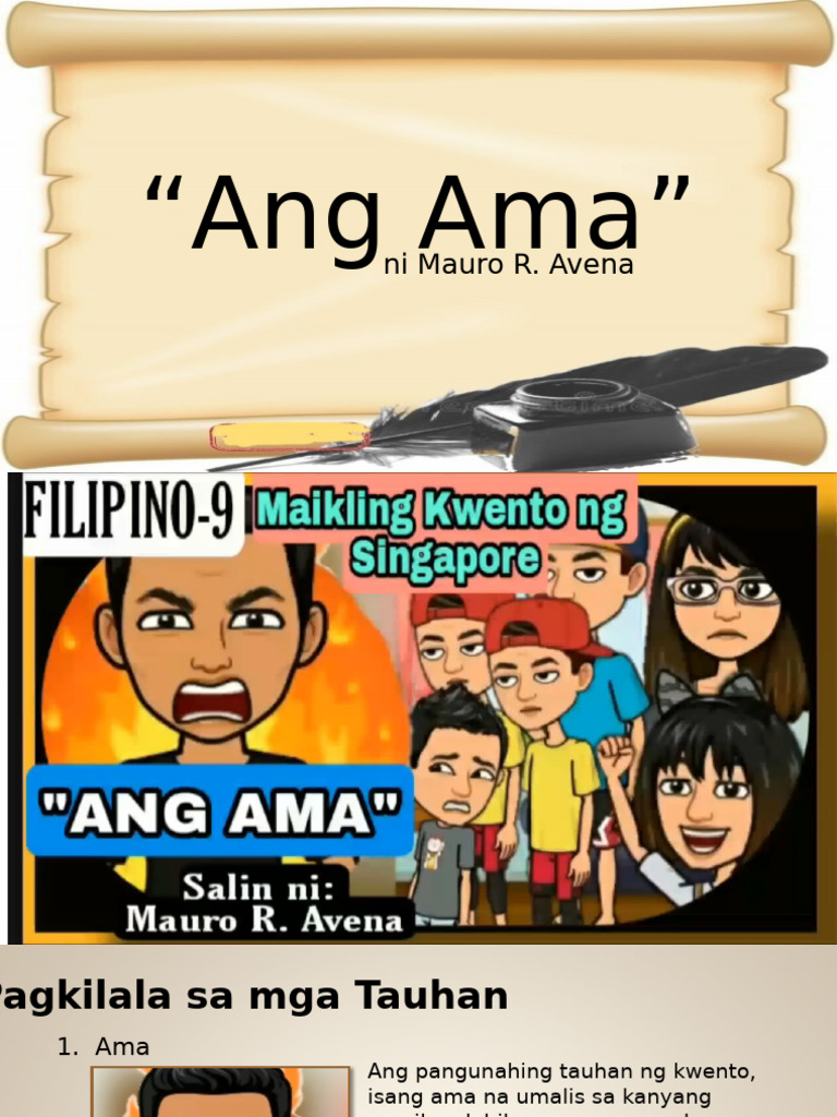 Ang Ama Ni Mauro R. Avena | PDF
