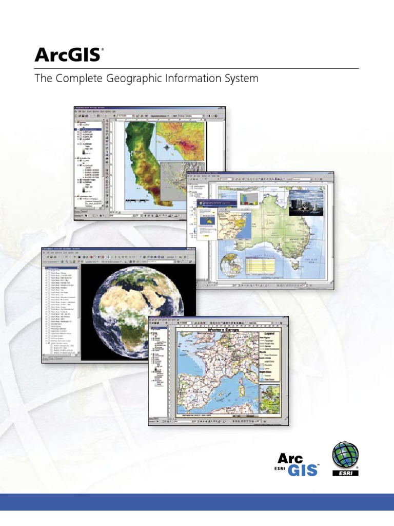 ESRI Arcgis Desktop | PDF | Arc Gis | Esri