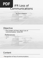 IFR Cheat Sheet | PDF | Instrument Flight Rules | Air Traffic Control