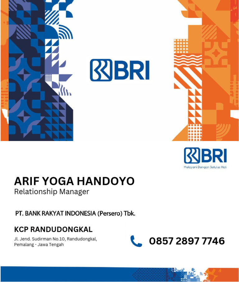 Kartu Nama Bri | PDF