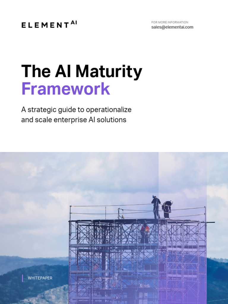 AI Maturity Framework for Enterprises | PDF | Artificial Intelligence ...