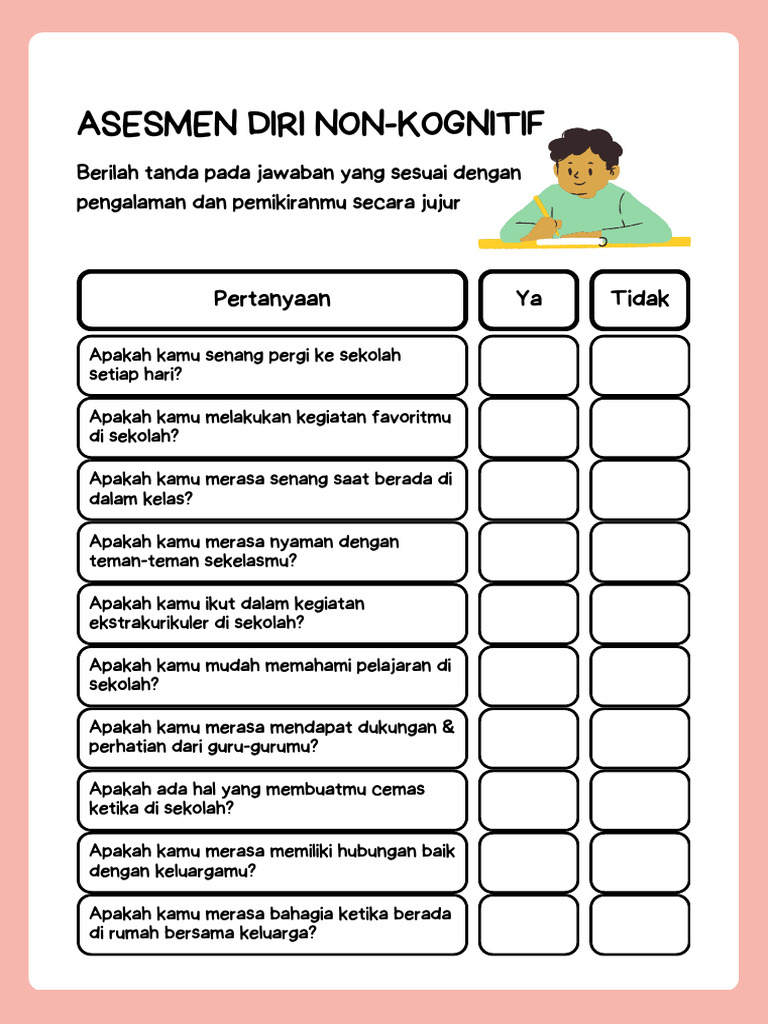 Asesmen Diri Non Kognitif | PDF