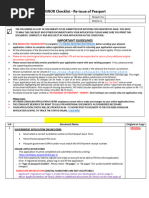 Vfs Passport Checklist | PDF | Notary Public | Passport