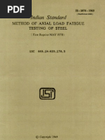 Astm E466 | PDF | Fatigue (Material) | Statistics
