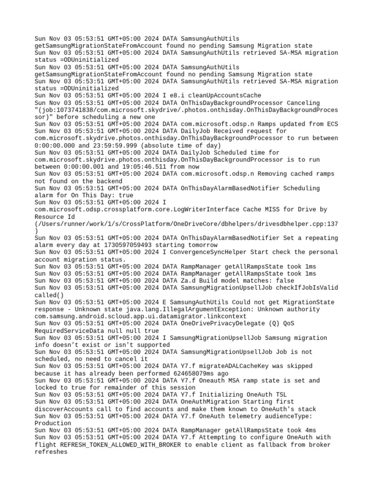 current_log | PDF | Computer Engineering | System Software