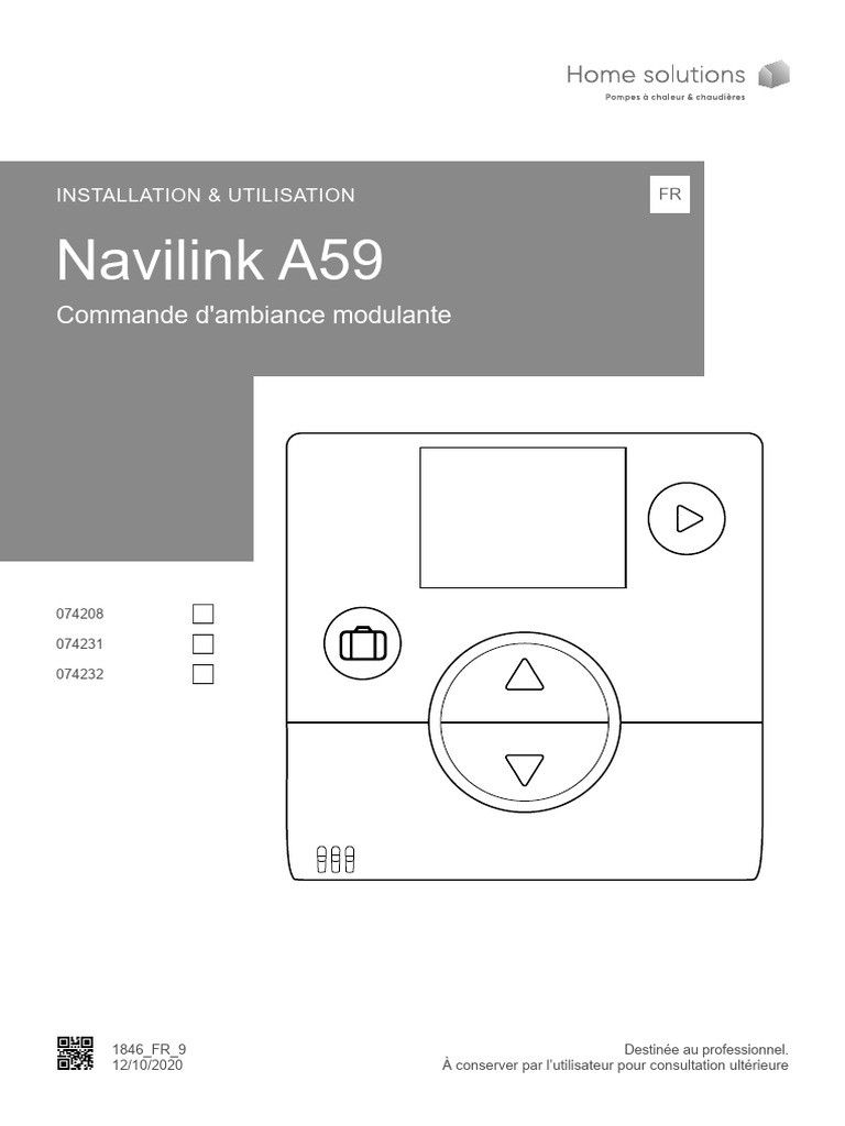 Navilink A59 Notice Reference Atlanticpdf | PDF | Sciences physiques