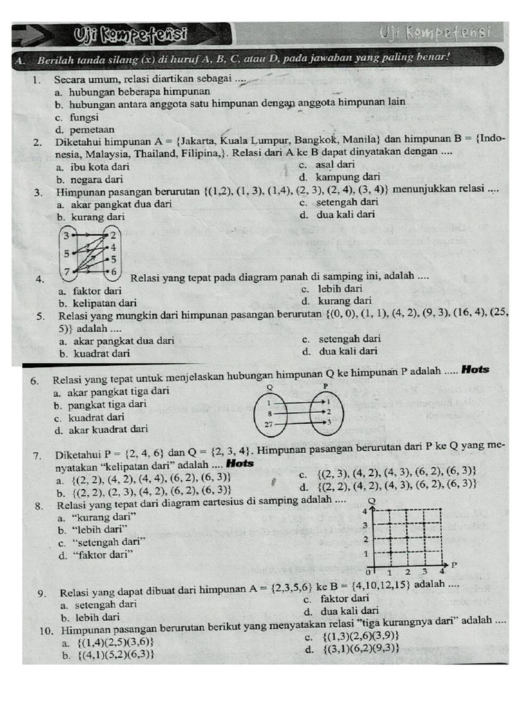 Latihan Pemetaan | PDF