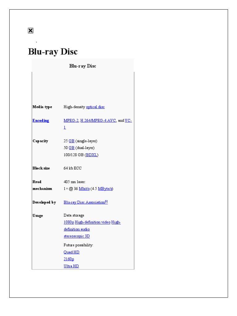 Blu Ray Pdf Blu Ray Dvd