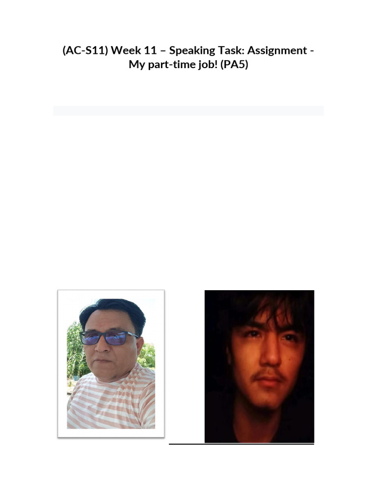 (AC-S11) Week 11 | PDF