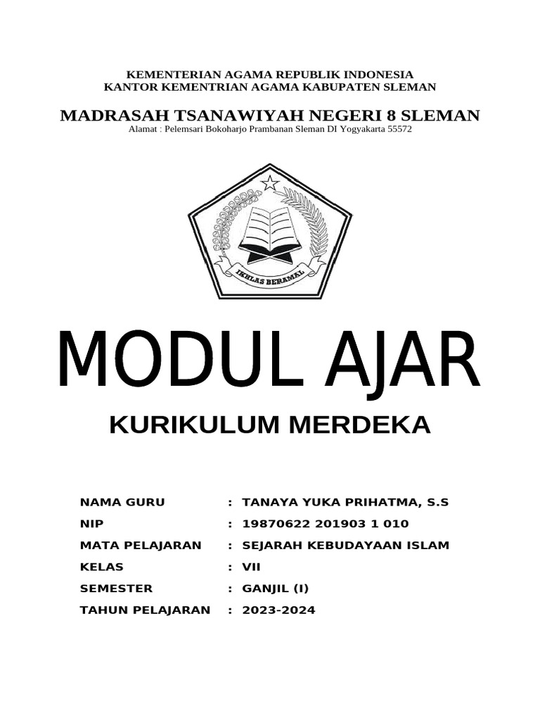 7.modul Ajar - 1 - SKI | PDF | Karier & Perkembangan | Kesehatan Holistik