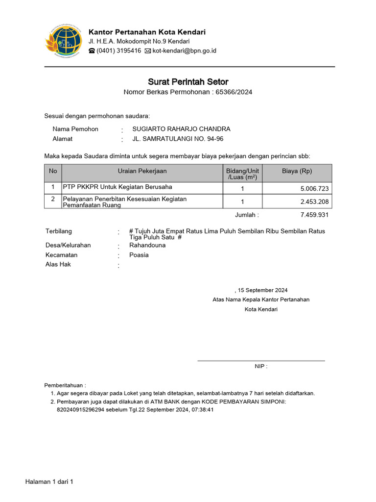 Sps PNBP Sugiarto-1 | PDF