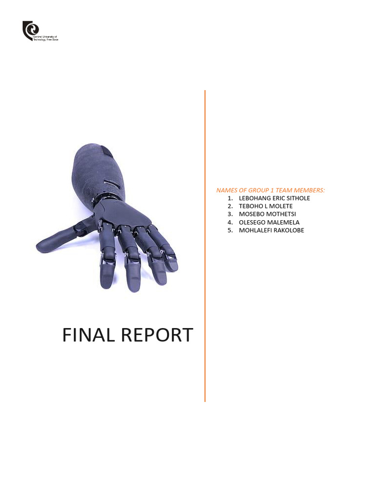 Prosthetic Hand design | PDF | Gear | Mechanics