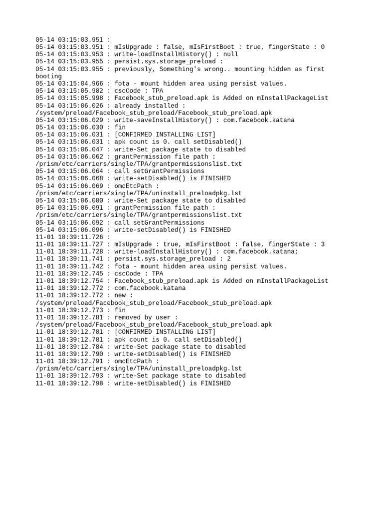 Preload Installer | PDF
