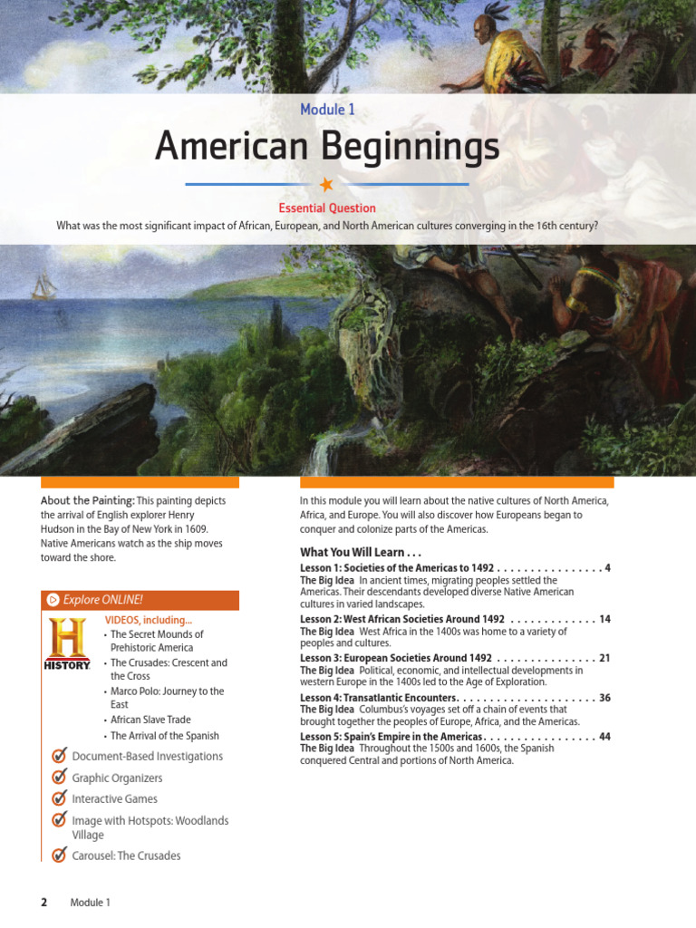 Cultural Convergence in 16th Century America | PDF | Native Americans ...