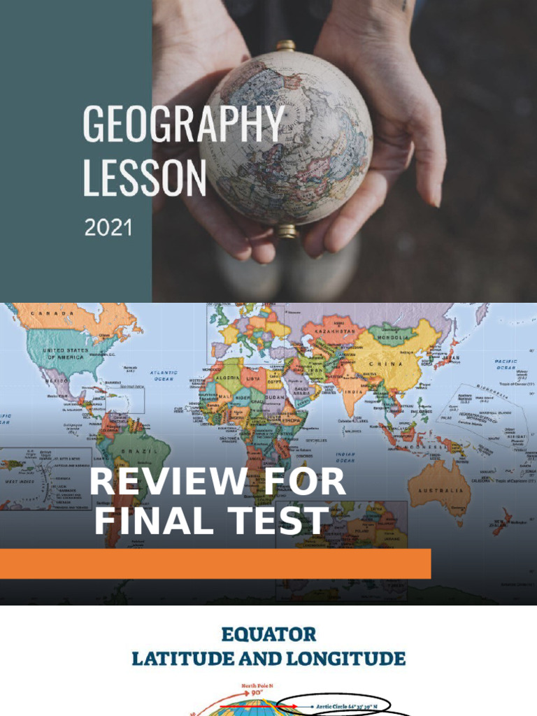 Geography Final Test Review | PDF | Earth Sciences | Geography