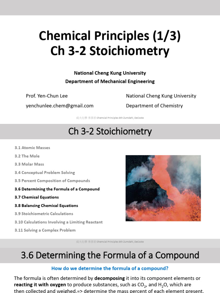 Stoichiometry & Chemical Equations | PDF | Stoichiometry | Mole (Unit)