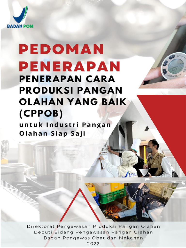 Pedoman Penerapan CPPOB Untuk IPOSS Final | PDF | Kesehatan Holistik