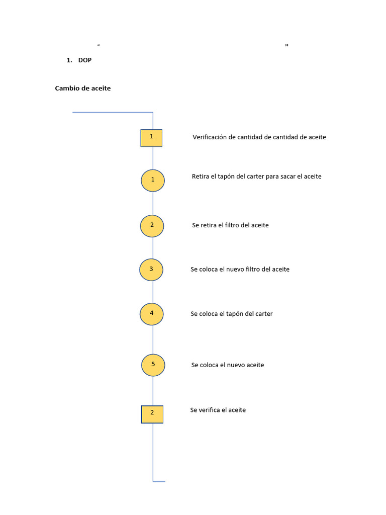 Guía de Cambio de Aceite: DOP y DAP | PDF
