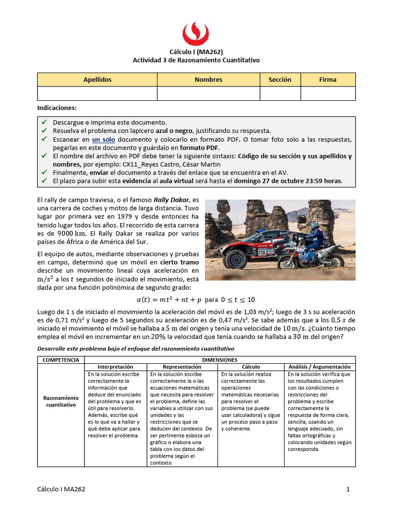ACTIVIDAD 3 RC ANTIDERIVADAS | PDF | Ecuaciones | Matemáticas