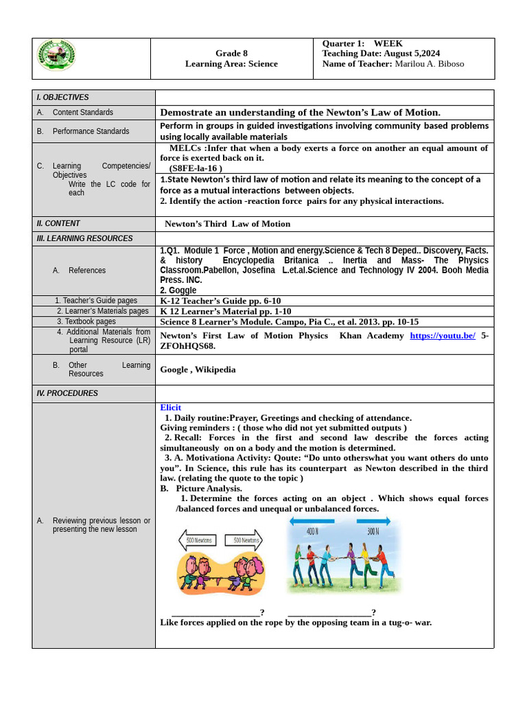 Understanding Newton's Laws of Motion | PDF | Force | Learning