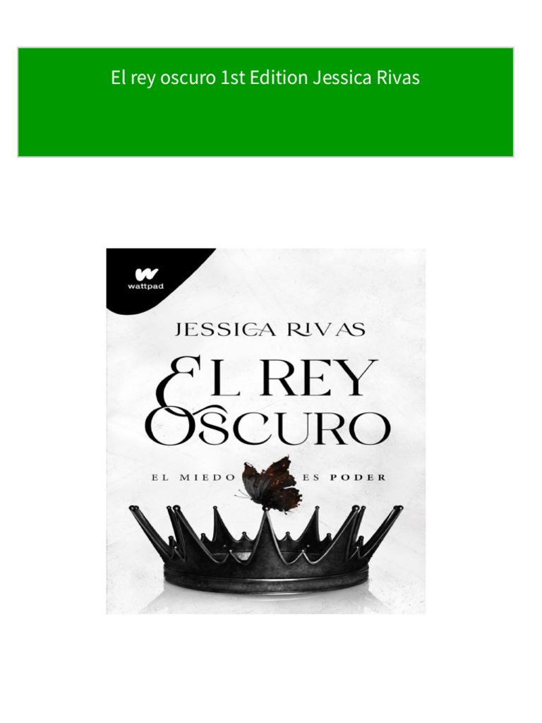 Free Pdf Sample El Rey Oscuro 1st Edition Jessica Rivas Ebooks Pdf