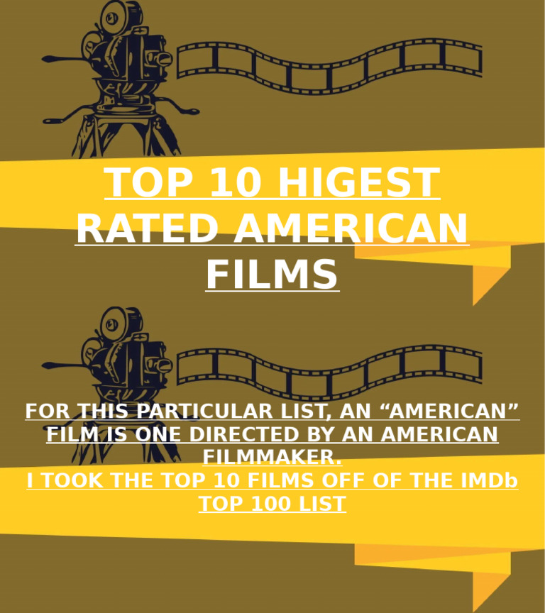 American Films | PDF