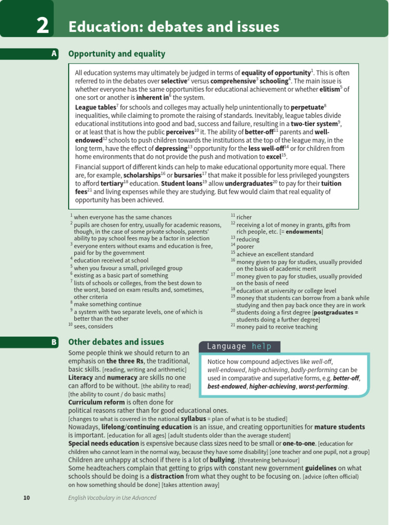 Education Equality and Opportunity Issues | PDF | Tuition Payments
