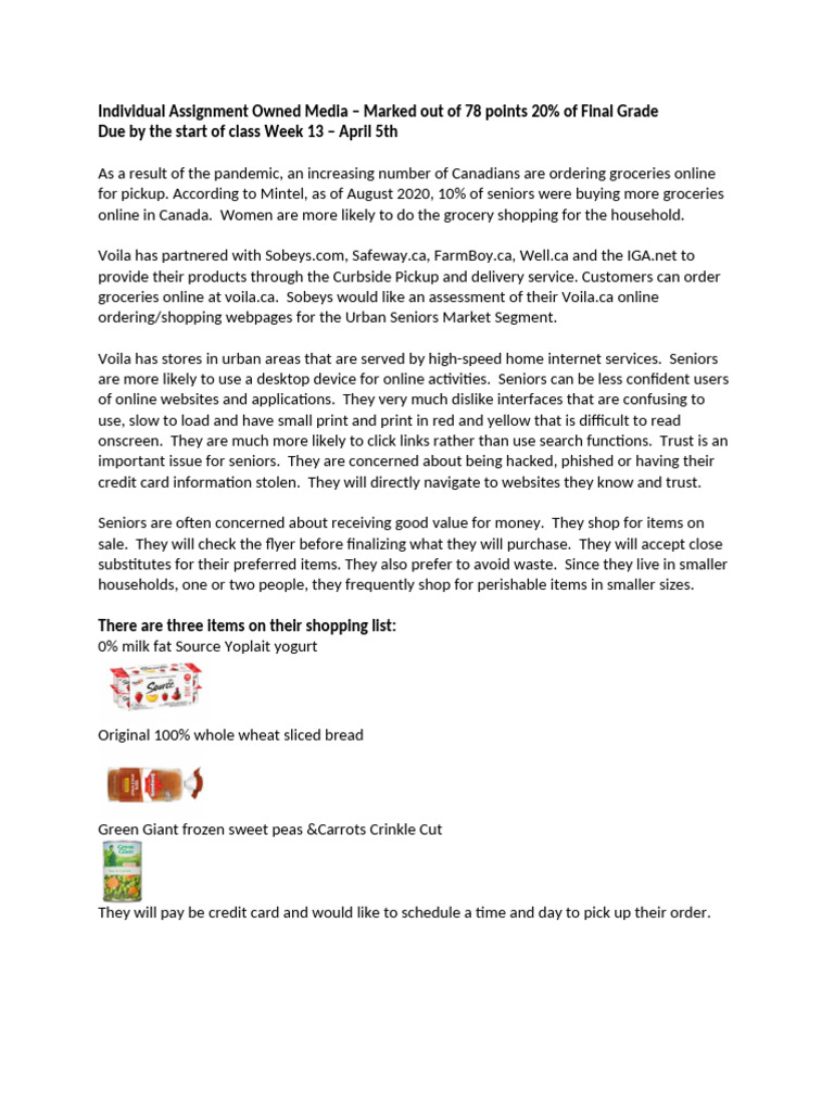 Individual Assignment Owned Media W24SAT | PDF | Computing